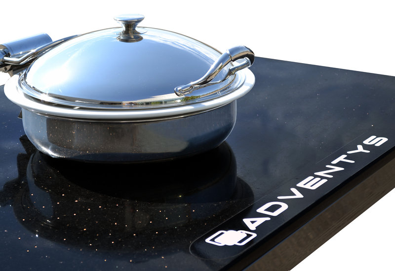 'Discreet' induction hob keeps the magic hidden from customers
