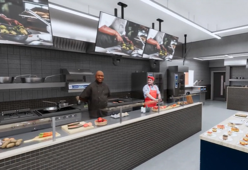 FIRST LOOK: A CGI peek at Compass Group's flagship kitchen training and ...