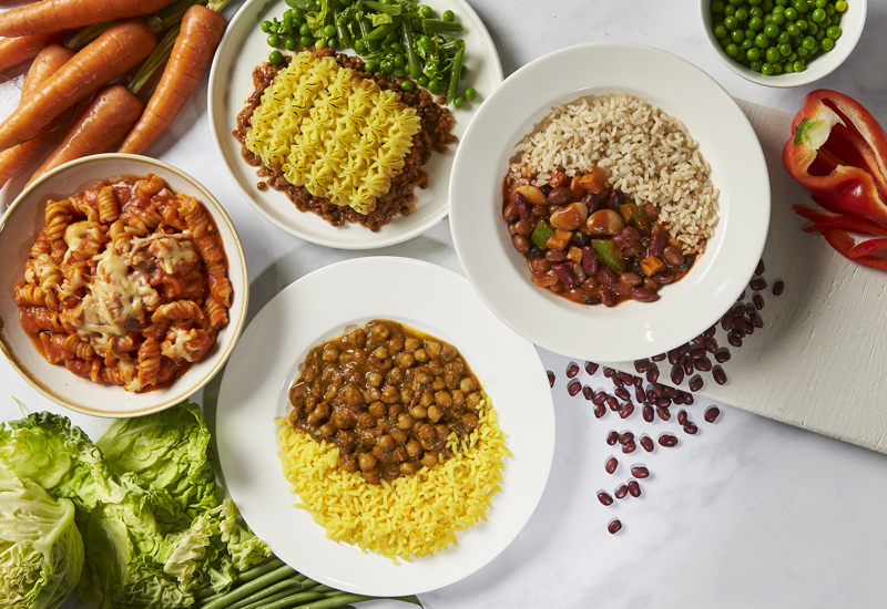 Compass Group's steam cooking menu takes on expanded plant-based offer